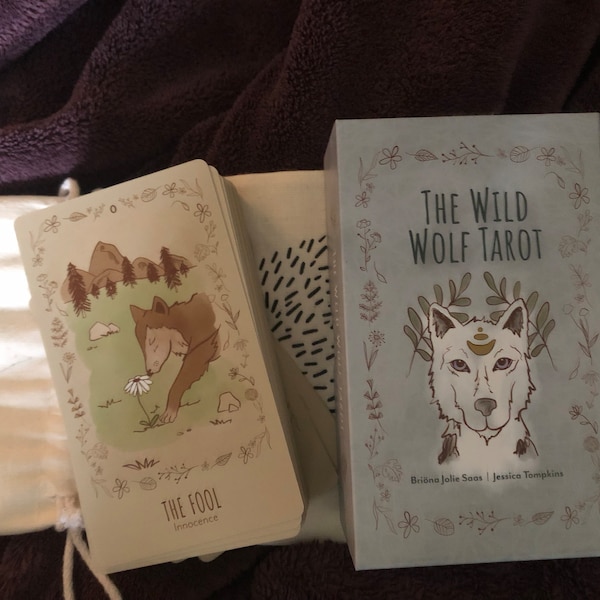 The Wild Wolf Tarot™ Second Edition - Etsy