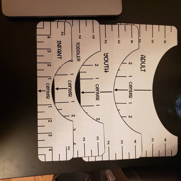 T-shirt Alignment Tool Printable- PDF Printable - Svg- Dxf- Eps - Png ...