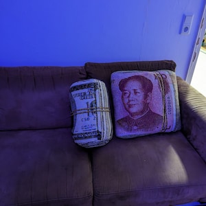 Folded Banknote Shape Pillow, US Dollar - Etsy