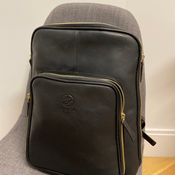 XL VERSION of Our Paris Leather Backpack Purse in Tan, Black and Brown ...