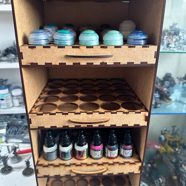Hobby Paint Workstation for Citadel Gamesworkshop, Vallejo, Army ...