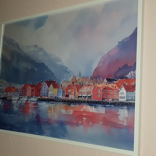 Loon Print Loon Decor Loon Watercolor Painting Loon Wall Art Minnesota ...