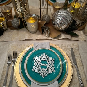 Personalized Name Ornament Sleigh Bell Custom Gift Tag Christmas ...