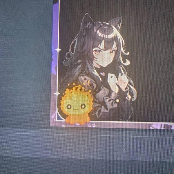 Fire Spirit Stream Pet Overlay | Interactive Animated Virtual Pet for ...