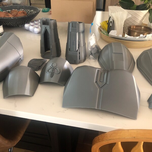 Bo Katan/ Koska Reeves Mandalorian Armor Upper/lower Bundle Set ...