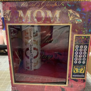 Claw Vending Machine DIY, Easter Basket, Templates, 3D Vending, Canva ...