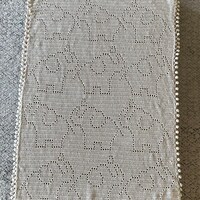 Filet Crochet Blanket Pattern Baby Blanket Crochet Pattern Filet ...
