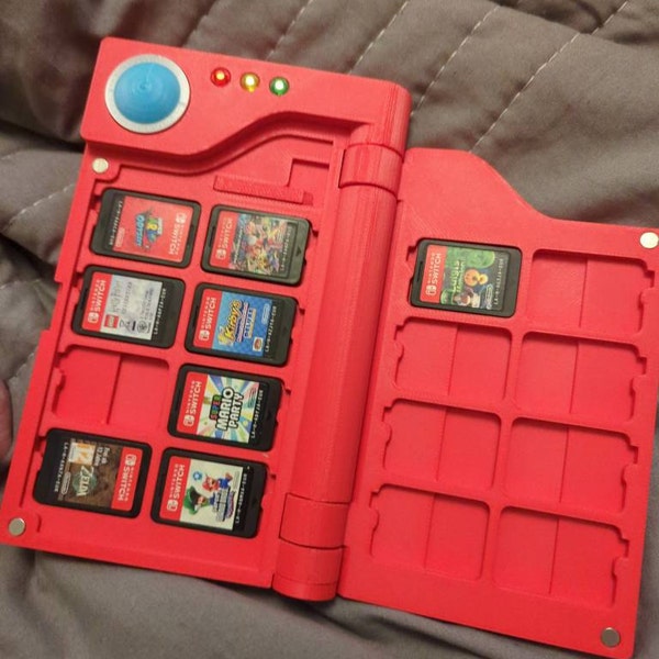 Pokedex Nintendo Switch / Switch 2 Game Cartridge Case Storage Display ...