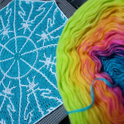 Mosaic Mermaid Scales Crochet Pattern - Etsy