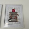 Jane Austen Map of England Art Print, Jane Austen Story Map Poster ...