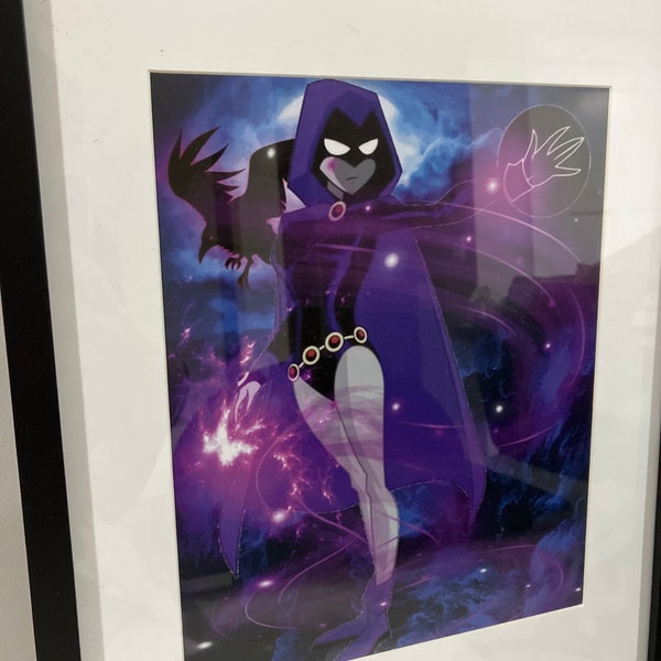 Teen Titans | Raven Poster - Etsy