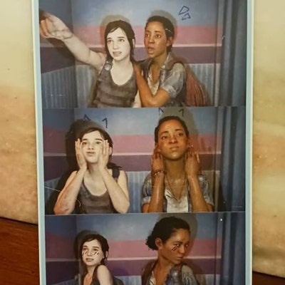 Ellie & Riley Polaroid the Last of Us Part I : Left Behind - Etsy