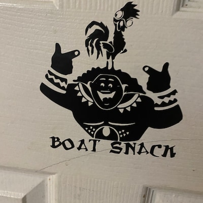 Moana Svg Maui Svg Maui Silhouette Boat Snack Svg Hei Hei Svg Hei Hei ...