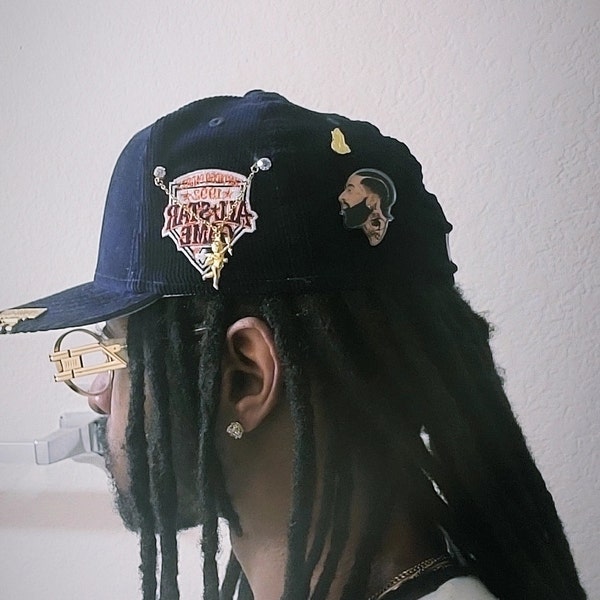 THC Old English Hat Chain Pin - Etsy