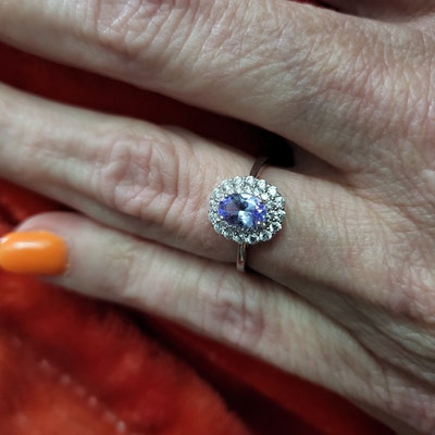 Natural Fire Rainbow Opal Ring October Birthstone Ring - Etsy