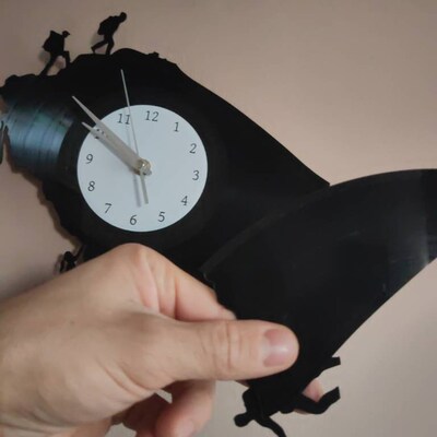 Vinyl Wall Clock for Chess Player Office Desk Art Chess Board Decor ...