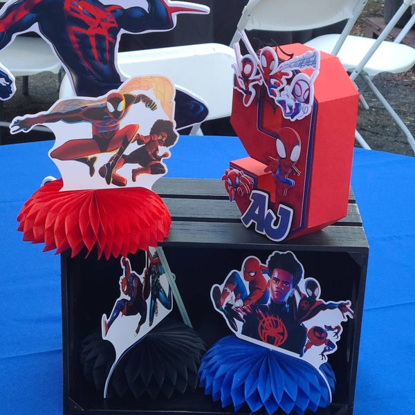 Spidey and His Amazing Friends 3D 7” Letters or Numbers | Spidey Party ...