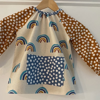 Baby School Smock PDF Pattern 6m 6 Yrs With 1 or 2 Pockets: School ...