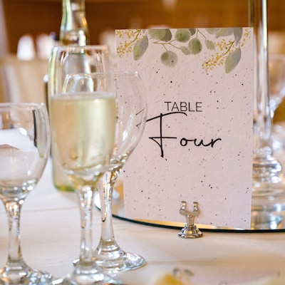 Place Cards Eco Friendly Seeded Paper Place Setting - Etsy