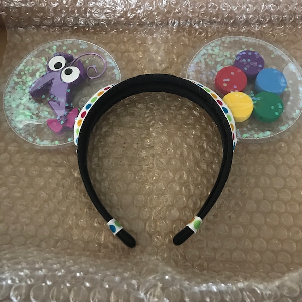 Core Memory Disney Ears - Inside Out Minnie Ears - Clearly Magic Clear ...