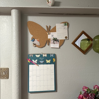 Butterfly Bulletin Board, Butterfly Cork Board, Butterfly Pin Board ...