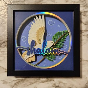 3D FLAMINGO Svg TROPICAL Shadow Box for Cricut for - Etsy