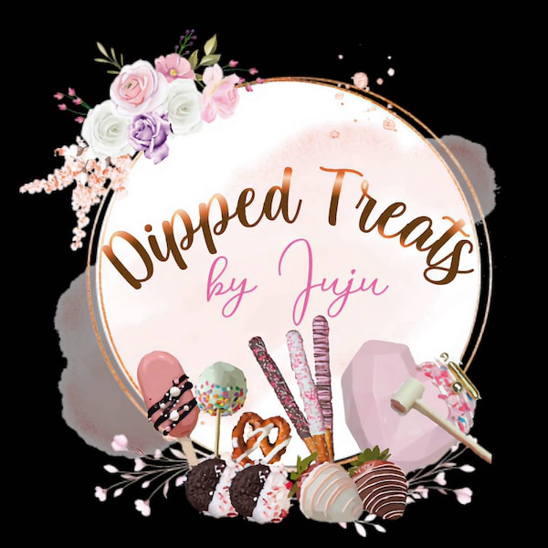 Sweet Treats Logo Design, Heart Breakable Logo, I Customize the Logo ...