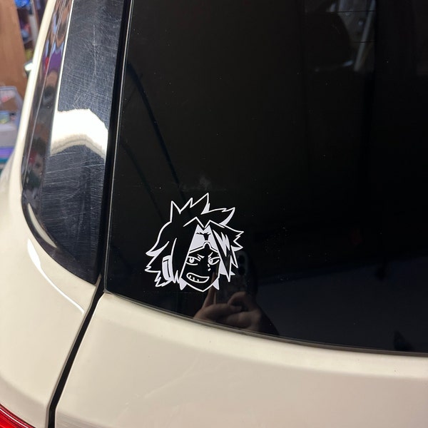 Anime Superhero Student Vinyl Decal - Etsy