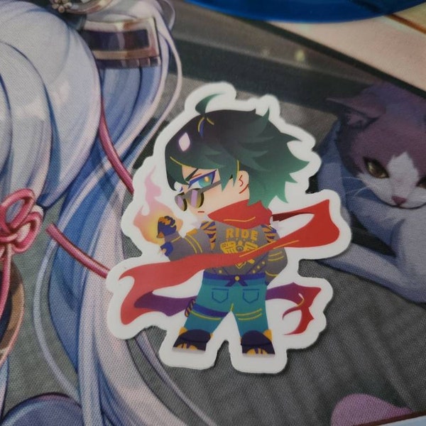 Zenless Zone Zero - Jane Doe Holo Matte Sticker - Etsy