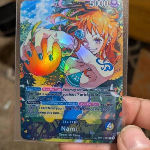 One Piece TCG Custom Don!! Card Lets Go! Uta Model 2 - Etsy