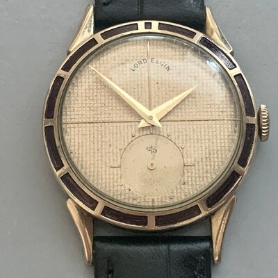 Vintage Vmac Mens Watch Rare Runs Well Edward A Waldman Movement ...