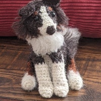 Crochet Pattern for Finnly Realistic Crochet Border Collie - Etsy Sweden