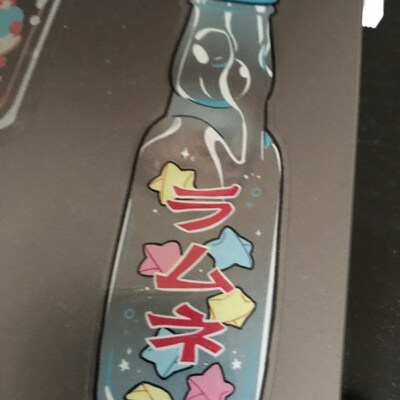 Ramune Clear Vinyl Sticker - Etsy