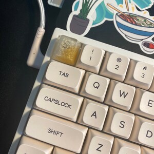 Gold Snake Esc Mechanical Keyboard Keycap Cherry Mx, Resin, Custom ...