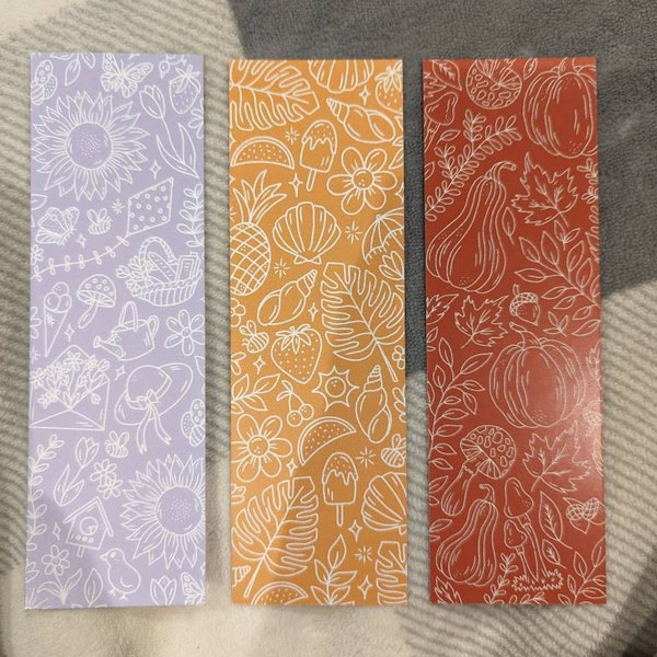 Halloween Bookmark - Haunted Mansion With Pumpkins, Ghosts, Bats, the ...