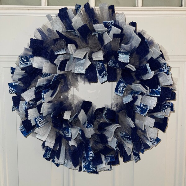 Aqua Puff DIY Deco Mesh Wreath Base Using the Bubble Method, Ready for ...