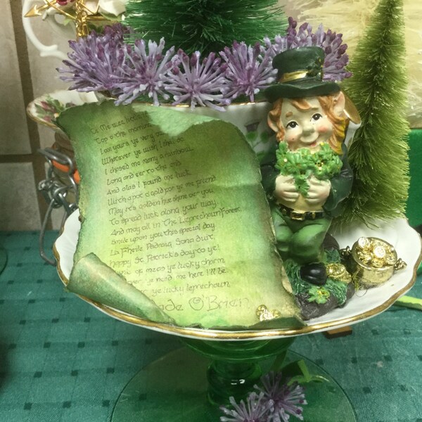 Personalized Leprechaun Letter for St. Patrick's Day - Handwritten ...