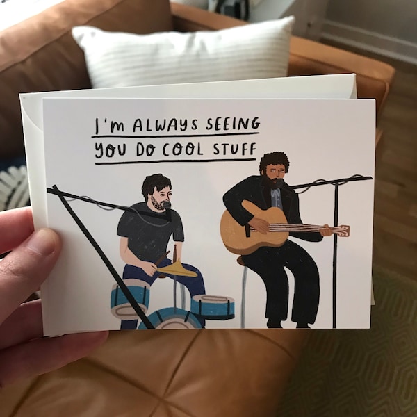 Taskmaster Card - Nish and Mark - Etsy