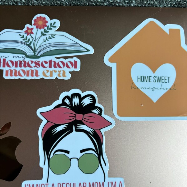 Crunchy Mama Vinyl Die Cut Sticker Pack Set of 5, Gift for Crunchy ...