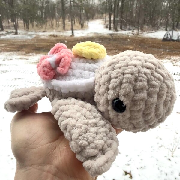 Cereal Bowl Turtle | Crochet Pattern | Quick and Easy ...