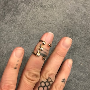 EDS Ring Splint Hypermobility Hyperelastisity Ehler Danlos 14k | Etsy