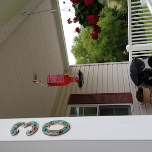 Ceramic Handmade House Number '5' Coral Reef - Etsy