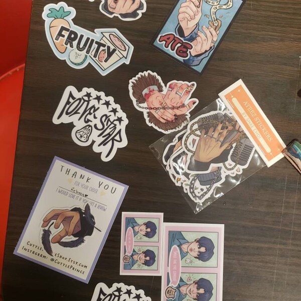 CHANGBIN | SKZ Stray Kids Hand Stickers | Matte Waterproof Vinyl Kpop ...