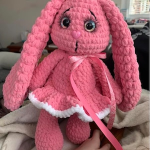 2in1 Crochet Bunny Toy Pattern Crochet Rabbit Amigurumi Pattern Crochet ...