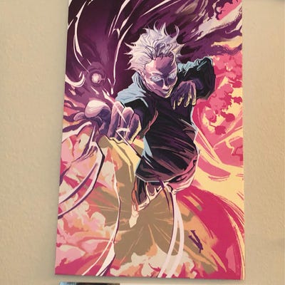 Sukuna Print JJK Inspired, Multiple Sizes, Matte - Etsy