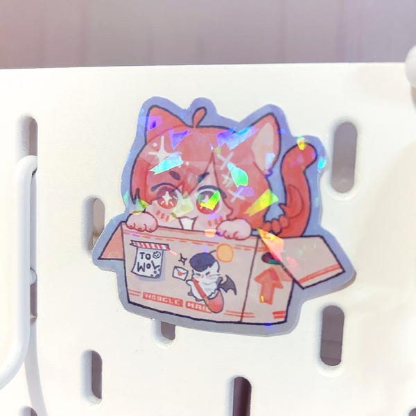 OMORI Silly Character Sticker Skrunkly OMORI, Aubrey, Kel, Hero, Mari ...