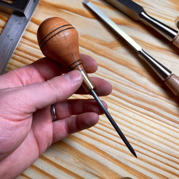 Scratch Awl Black Walnut & Brass Woodworking Tool - Etsy