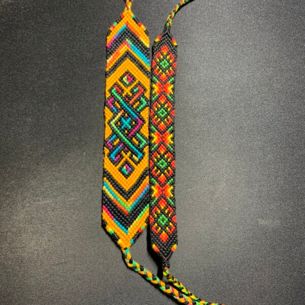 Personalised Custom Braided Bookmark Knotted Alpha Pattern Bookmark ...