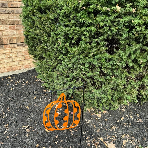 Fall Decor, Fall Metal Garden Flag, Fall Garden Flag, Garden Flag, Fall ...