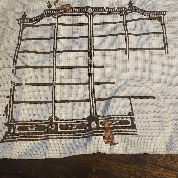 Goth Stitch-a-long Temperature Cabinet 2025 PDF Gothic Cross Stitch ...